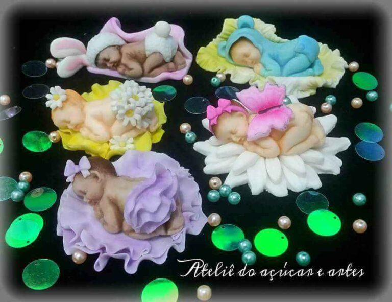 Molde bebê – Gabi Moldes de Silicone